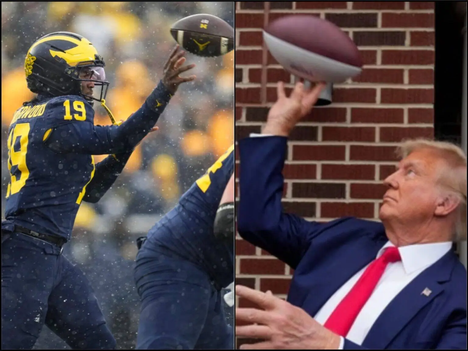 Donald Trump Takes a Subliminal Shot at Bryce Underwood and NIL Deals