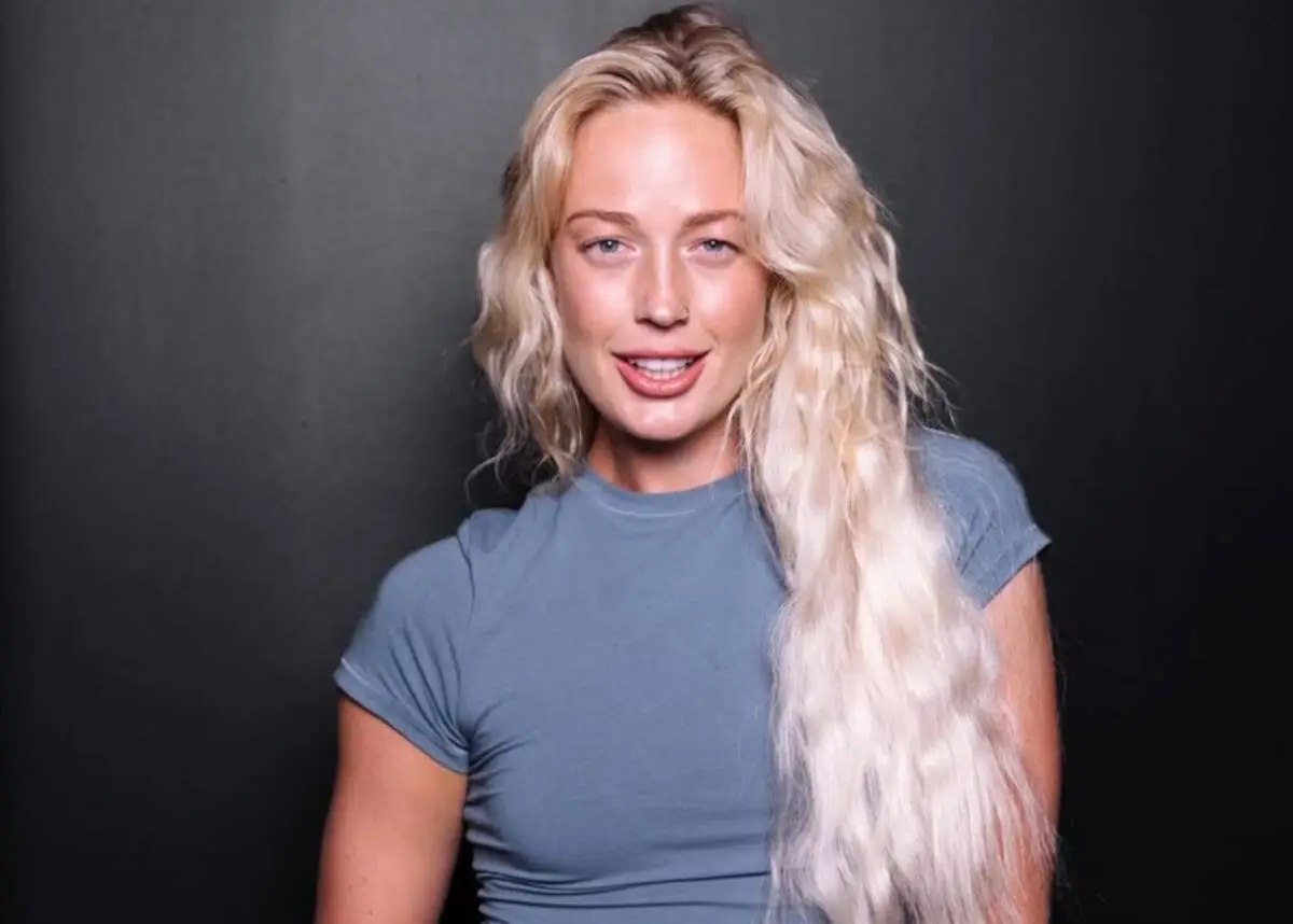 Sophie Cunningham Models In SKIMS Braless Panties - BlackSportsOnline