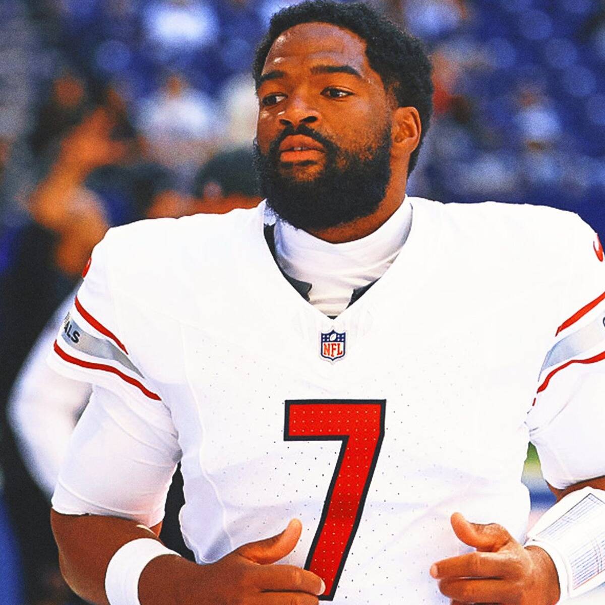 Jacoby Brissett decided to get real when asked about his new center.