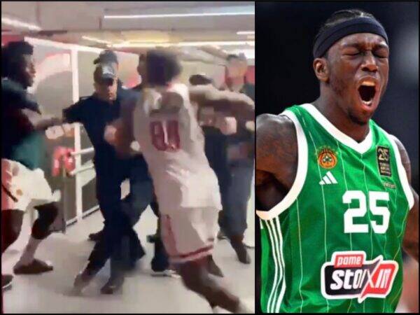 Ex-Lakers Kendrick Nunn Gets Punch By Tyrique Jones While Playing ...