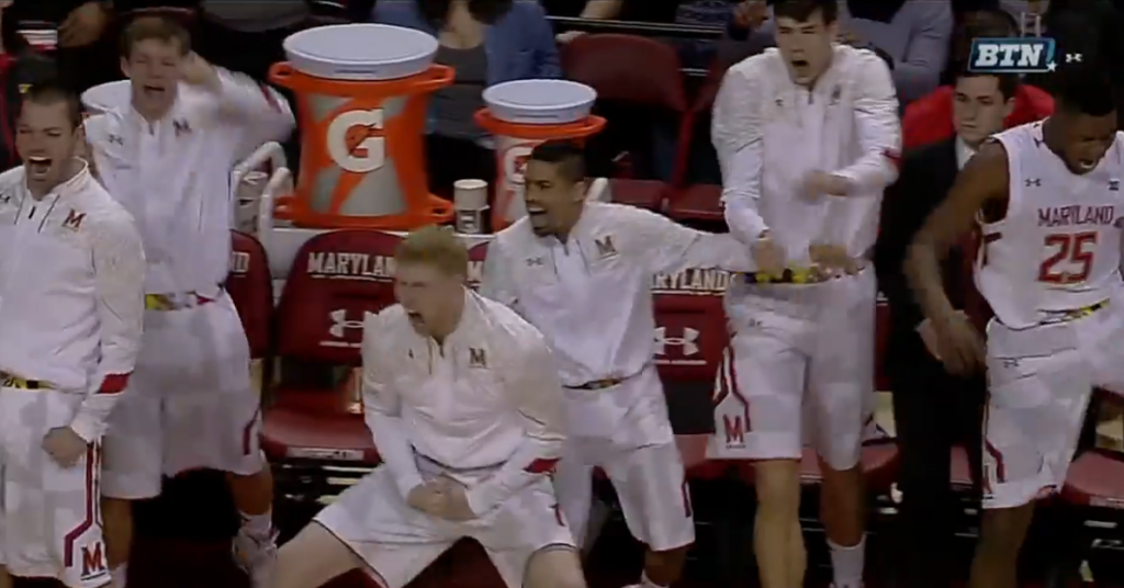 Dez Wells Throws Down Monster Dunk; Maryland Bench Erupts (Video ... Dez Wells Throws Down Monster Dunk; Maryland Bench Erupts (Video ...