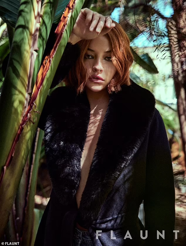 Madelyn Cline Drops Thirst Traps Giving Different Poses In A Sheer