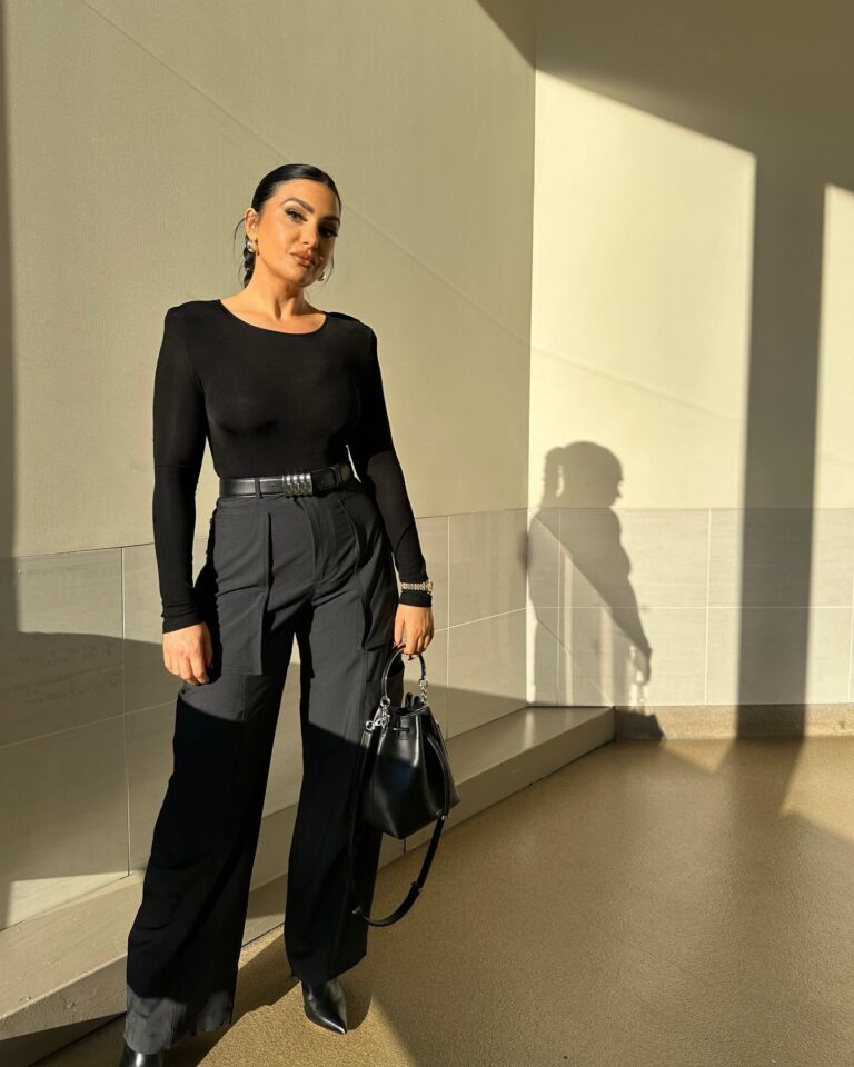 ESPN Star Molly Qerim Shows Off Long Legs In Stunning Low-cut Outfit ...