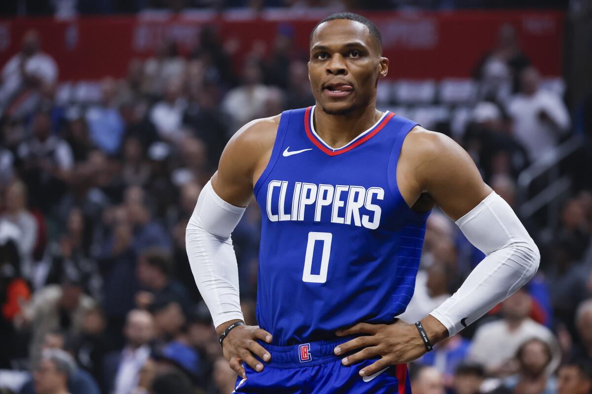 In the Clippers vs. Wizards Game, Russell Westbrook Gets Injured - BlackSportsOnline
