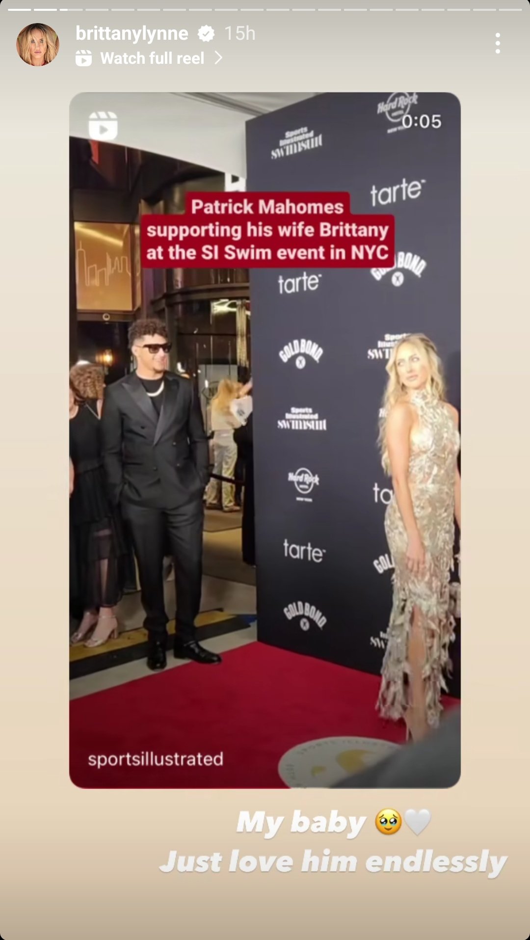Brittany Mahomes Shows Her Love for Her Husband Patrick After Making a ...