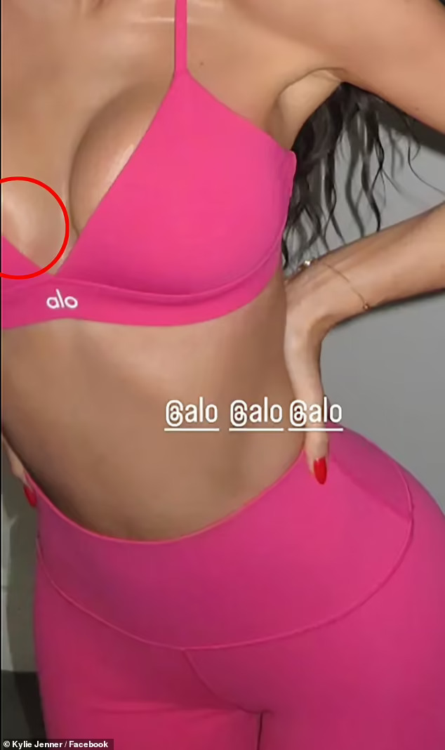 Kylie Jenner Goes Viral After Exposing Her Nip Covers While Posing In A Skimpy Bra And Leggings ...