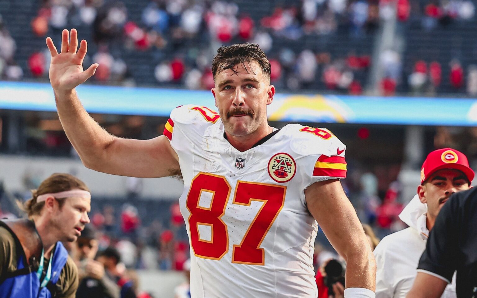 Travis Kelce Plays Down a Heated Sideline Moment With Andy Reid - BlackSportsOnline
