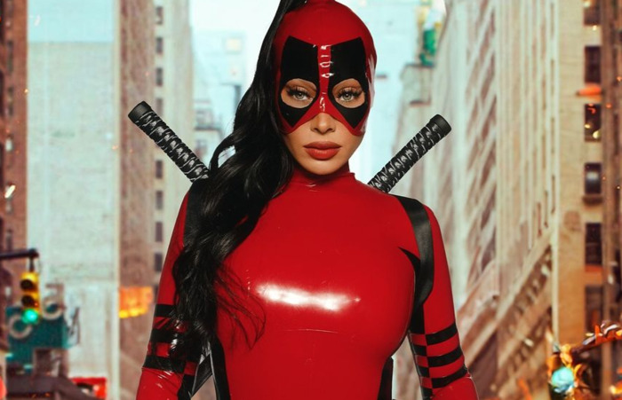 PHOTOS: Lala Anthony Goes All Out Showing Off Her Body In Red Bodysuit ...