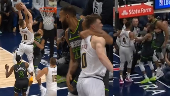 When Rudy Gobert and Russell Westbrook Fight on the Basketball Court, Gobert Gets Frightened and ...
