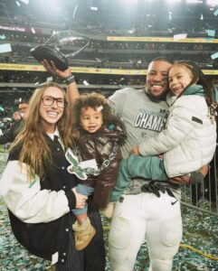 Saquon Barkley Announces Engagement To His Baby Mama Anna Congdon Ahead ...