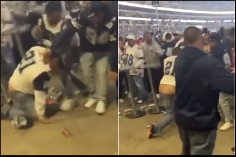 Cowboys Fans Brawl With Each Other While Losing to 49ers ...