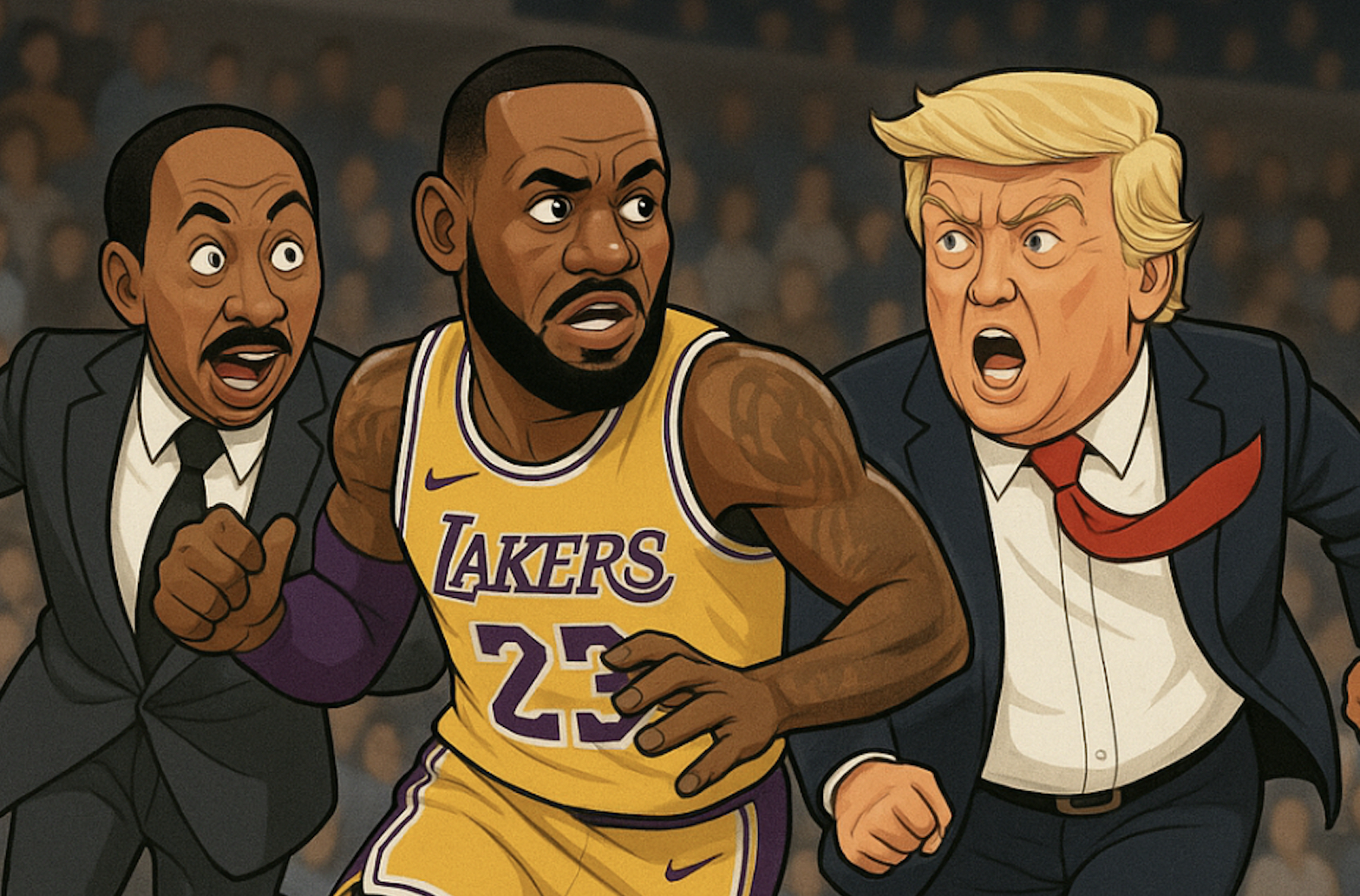 Stephen A. Smith Says Trump is Coming For LeBron? - BlackSportsOnline