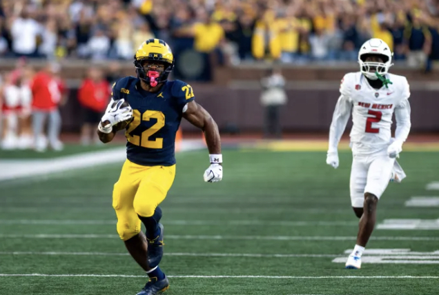 Michigan Star RB Justice Haynes May Not Be Available For Ohio State Game - BlackSportsOnline