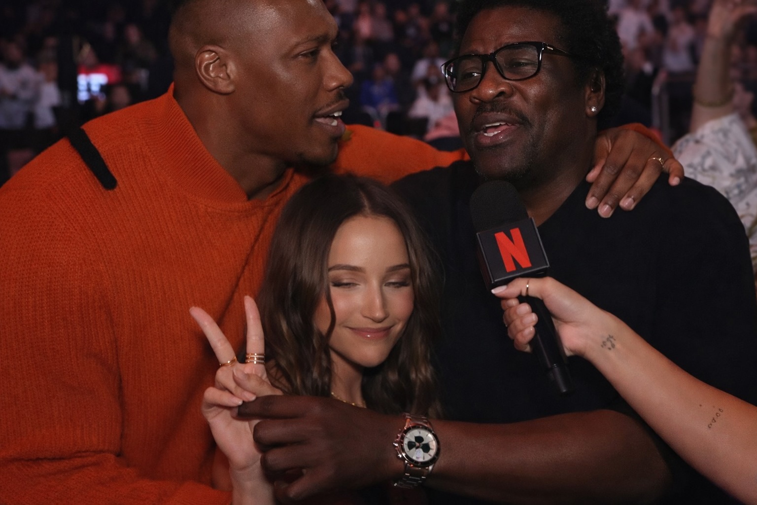 Kay Adams Viral Fight Night Video With Brandon Marshall & Michael Irvin ...