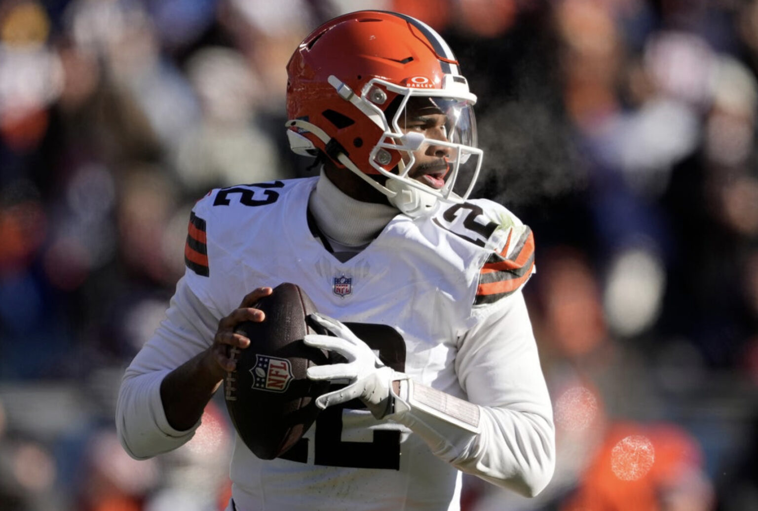 Julian Sayin’s Girlfriend Gabrielle Fowler During Heisman Ceremony ...