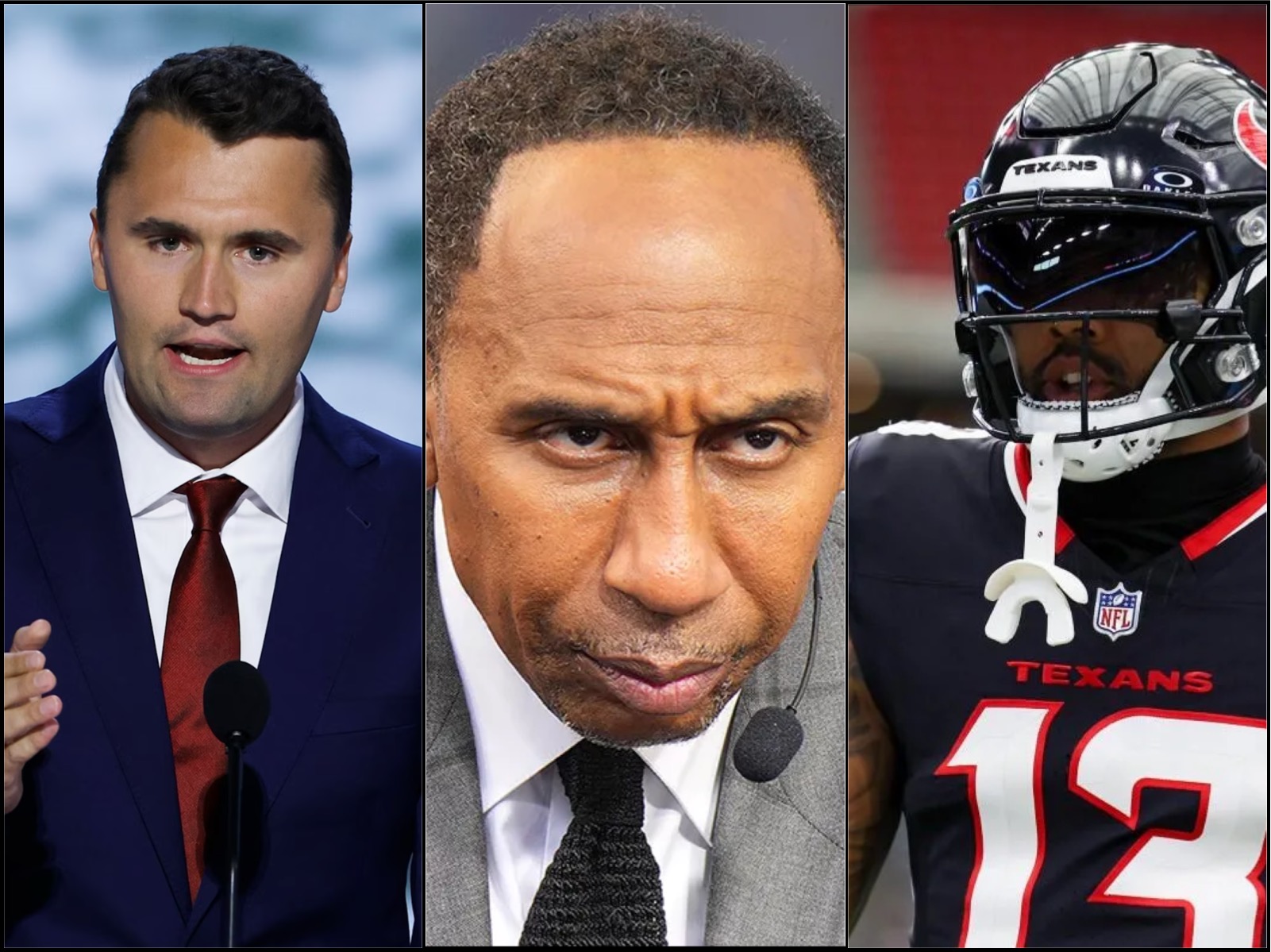 Video of Stephen A. Smtih Calling Christian Kirk, Charlie Kirk Goes ...