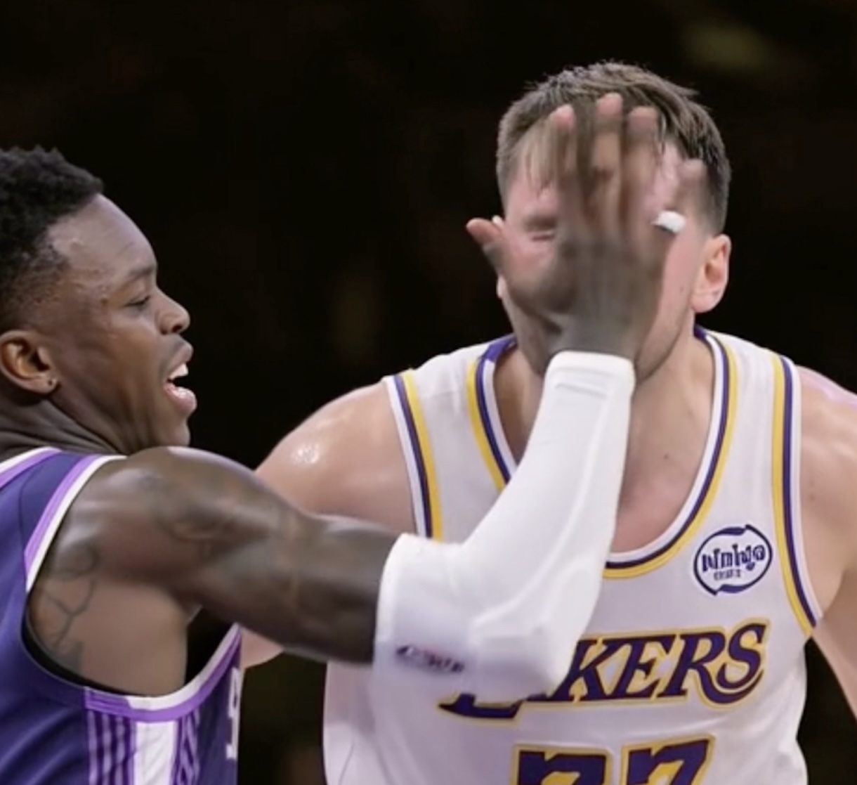 Dennis Schroder Slapped Luka Doncic For Continuously Calling Him a B ...