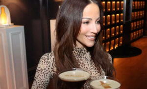 Kay Adams Rocks Animal Print Outfit To Promote Balvenie Single Malt ...